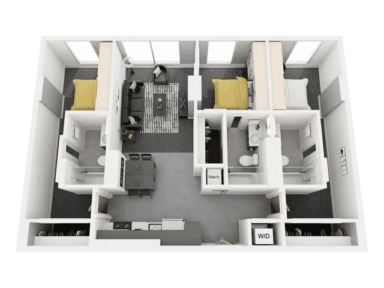 3-Bedroom Apartments in University City: Spacious & Stylish