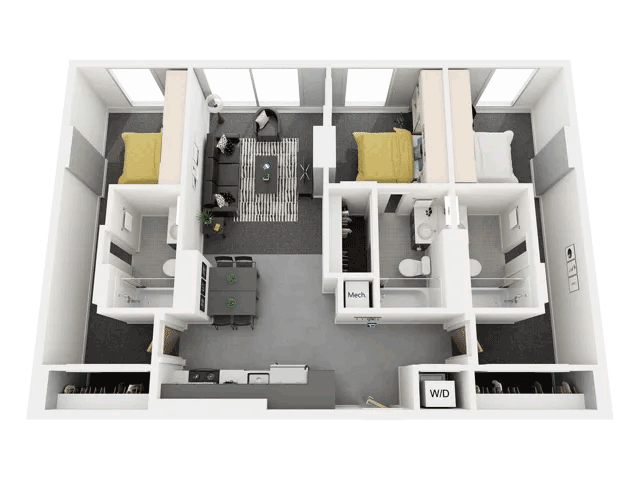 3-Bedroom Apartments in University City: Spacious & Stylish